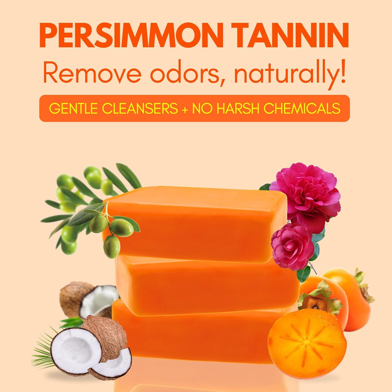 Persimmon Soap For Old People Smell – Muun